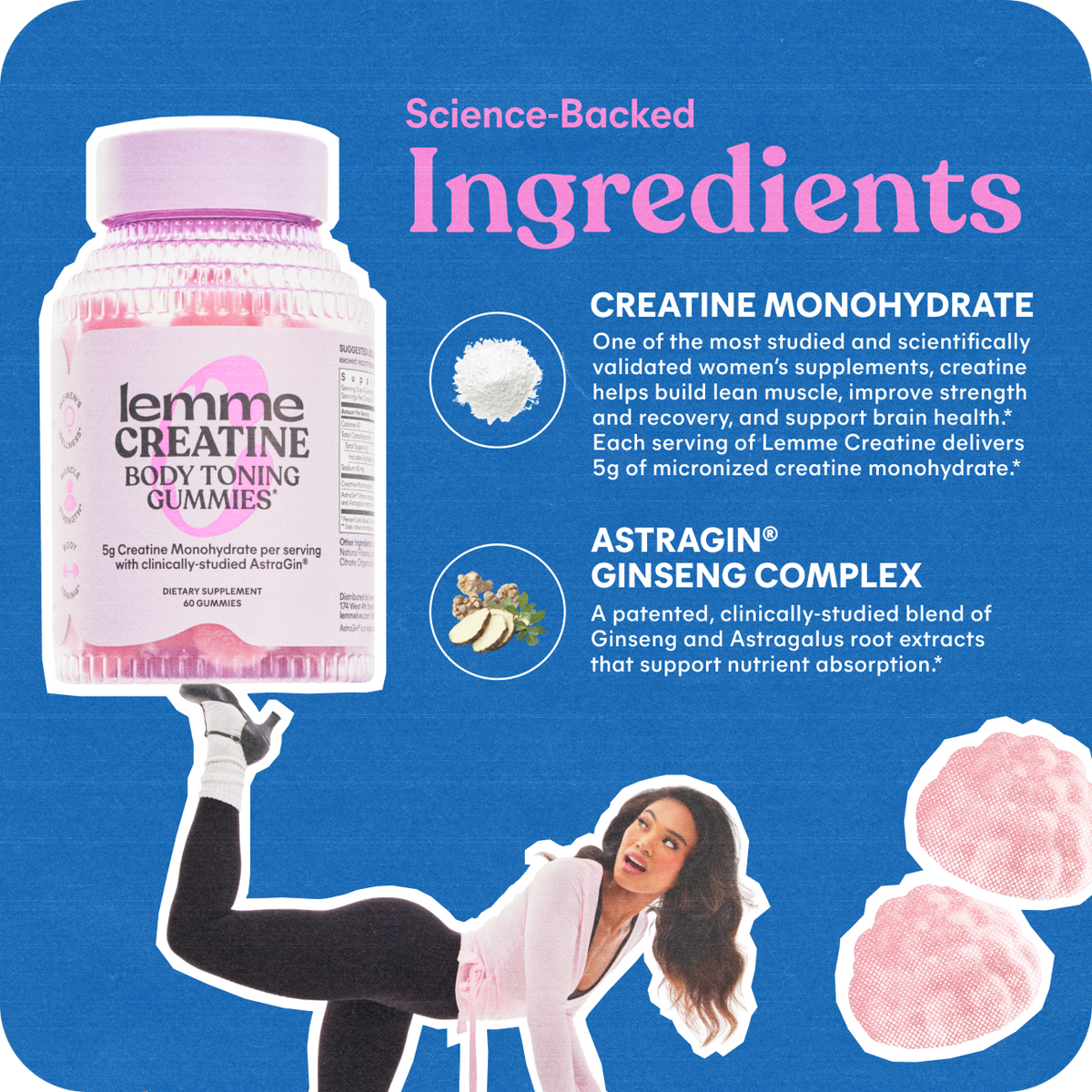 Lemme Creatine Gummies